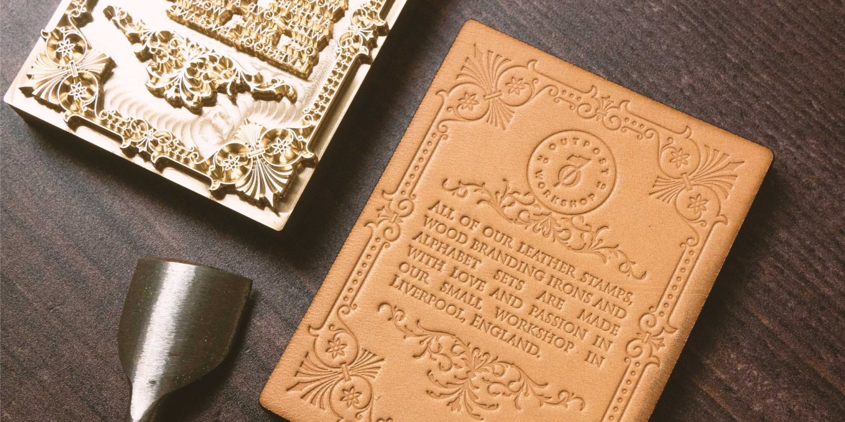 Custom Leather Stamps & Personalised Embossing Tools - UK Made