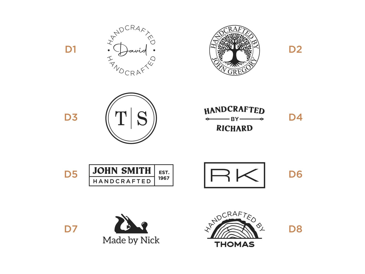 Custom Wood Branding Irons | UK Made & Personalised | Buy Online